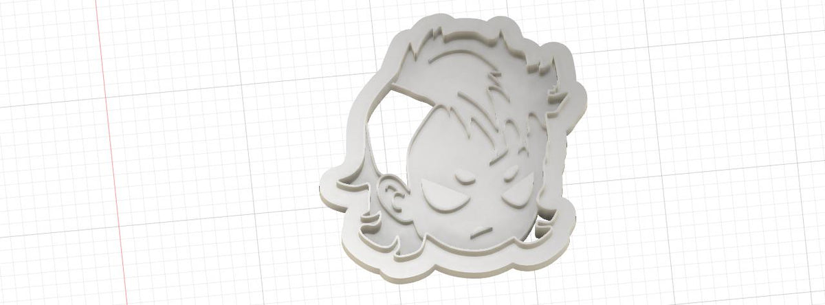 3D Model to Print Your Own Demon Slayer Genya Shinazugawa Cookie Cutte ...