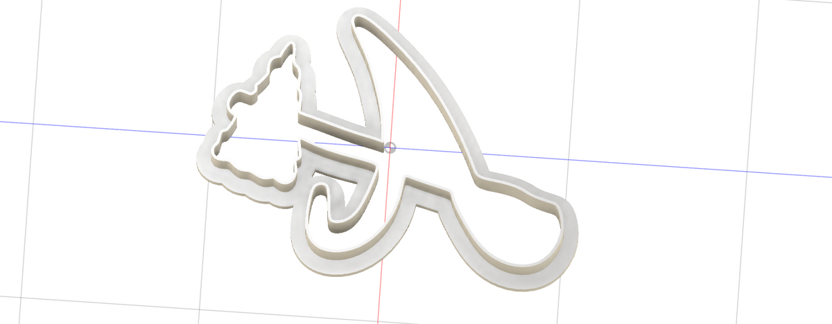 3D Model to Print Your Own Cookie Cutter Inspired by Atlanta Braves Lo ...