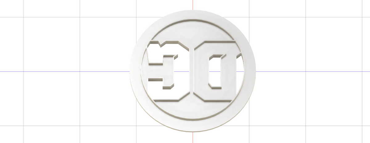 3D Model to Print Your Own DC Comics DC Comics Logo Cookie Cutter DIGI ...