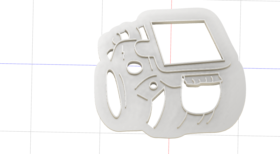 3D Model to Print Your Own Cookie Cutter Inspired by Fall Out Pip Boy ...