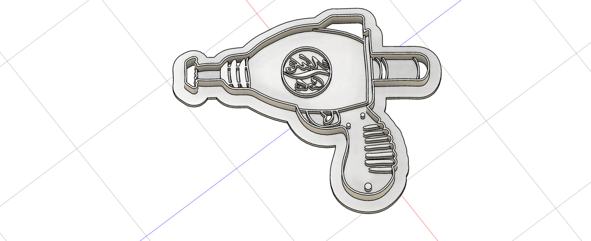 3D Model to Print Your Own Cookie Cutter Inspired by Fall Out Nuka Col ...