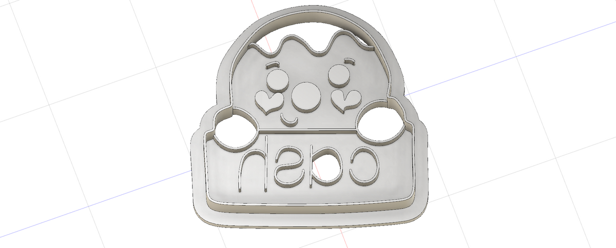 3D Model to Print Your Own Gingerbread Cash Cookie Cutter DIGITAL FILE ...