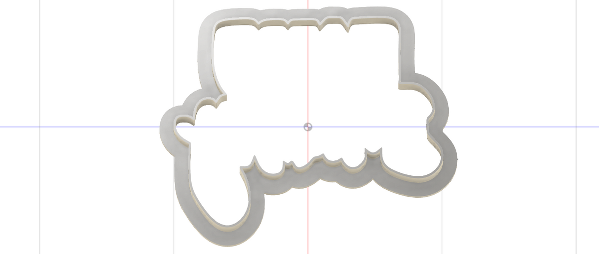 3D Model to Print Your Own Happy Birthday Cookie Cutter DIGITAL FILE O ...