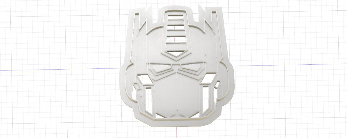3D Model to Print Your Own Transformers Optimus Prime Cookie Cutter DI ...