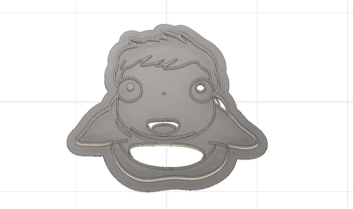 3D Model to Print Your Own Ponyo Cookie Cutter DIGITAL FILE ONLY ...
