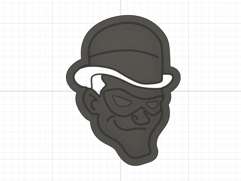 3D Model to Print Your Own Riddler from Batman TAS Cutter DIGITAL FILE ...