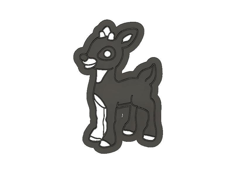 3D Model to Print Your Own Claymation Rudolph the Red Nosed Reindeer C ...