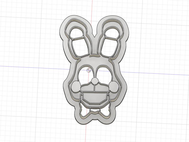 3D Model to Print Your Own Five Nights at Freddys Toy Boonie Cookie Cu ...