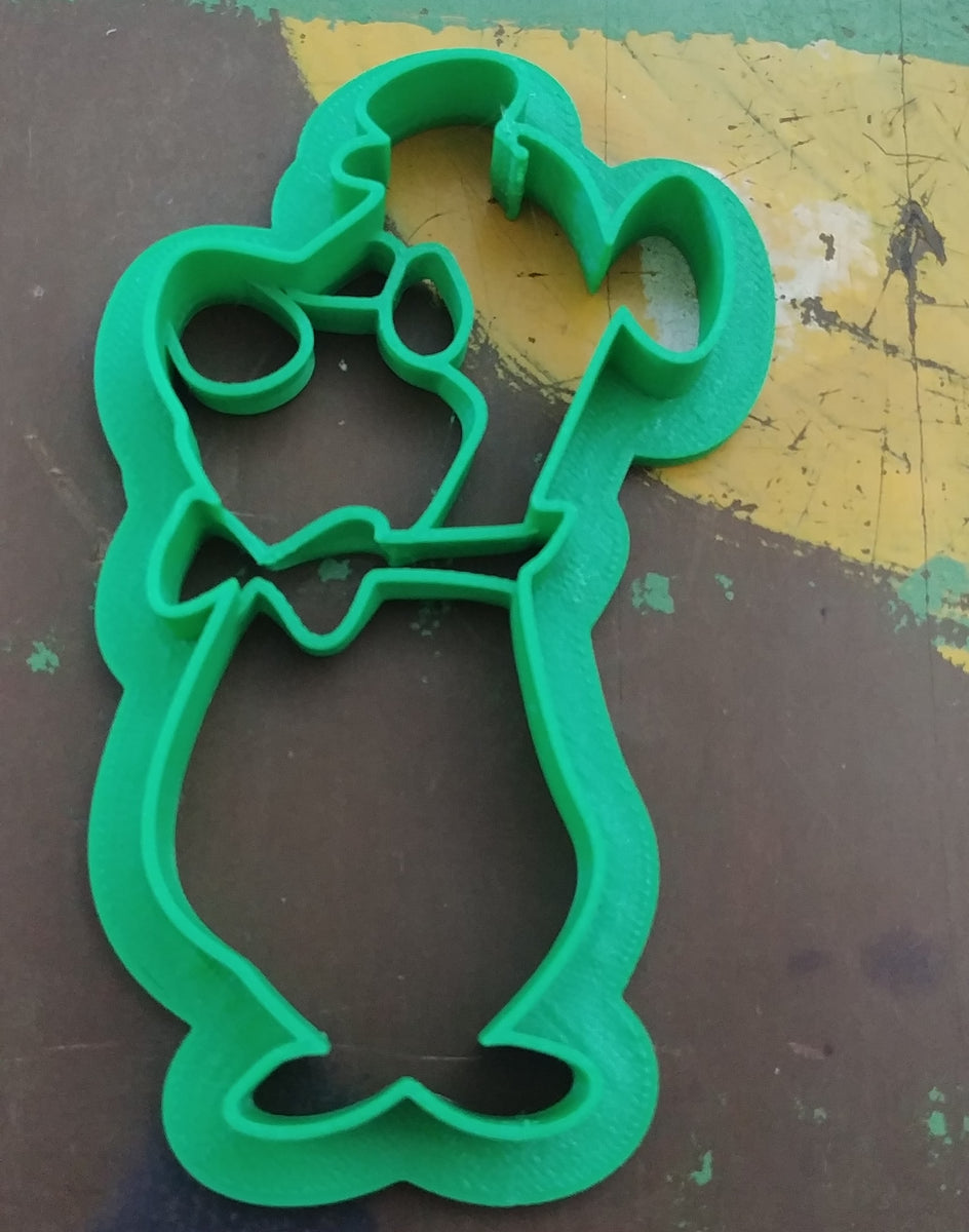 3D Printed Cookie Cutter Inspired by Hanna-Barberra Boo Boo Bear ...