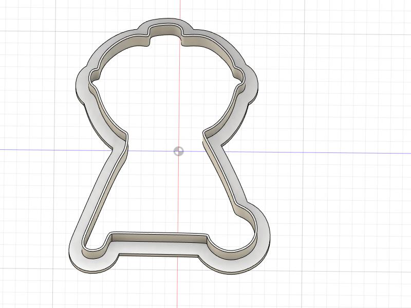 3D Model to Print Your Own BBQ Grill Outline Cookie Cutter DIGITAL FIL ...