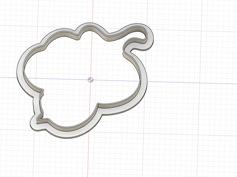3D Model to Print Your Own Bee Outline Cookie Cutter DIGITAL FILE ONLY ...