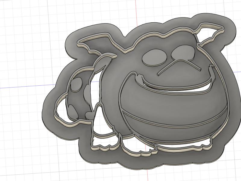3D Model to Print Your Own HTTYD Burple Cookie Cutter DIGITAL FILE ONL ...