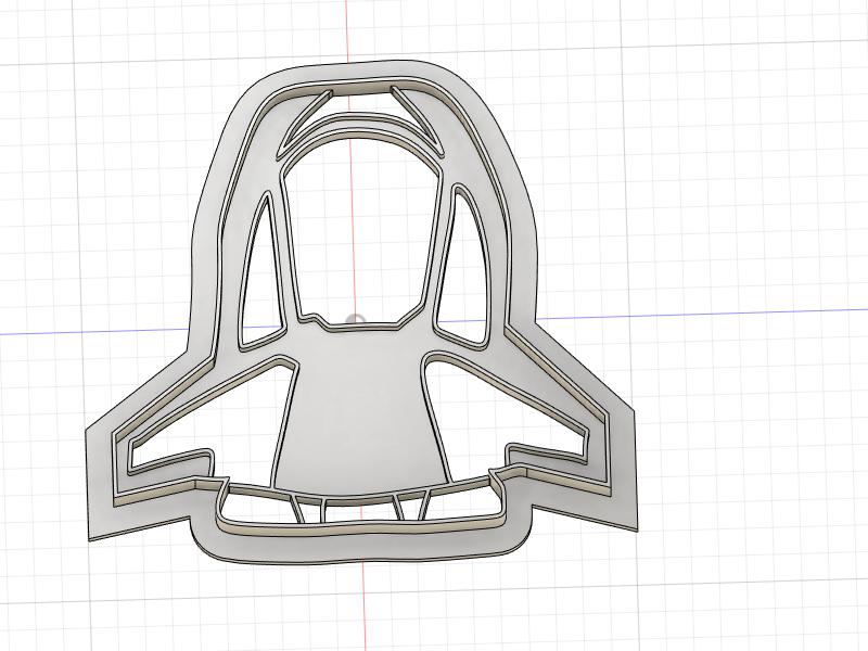 3D Model to Print Your Own Toy Story Buzz Light Year Ship Cookie Cutte ...