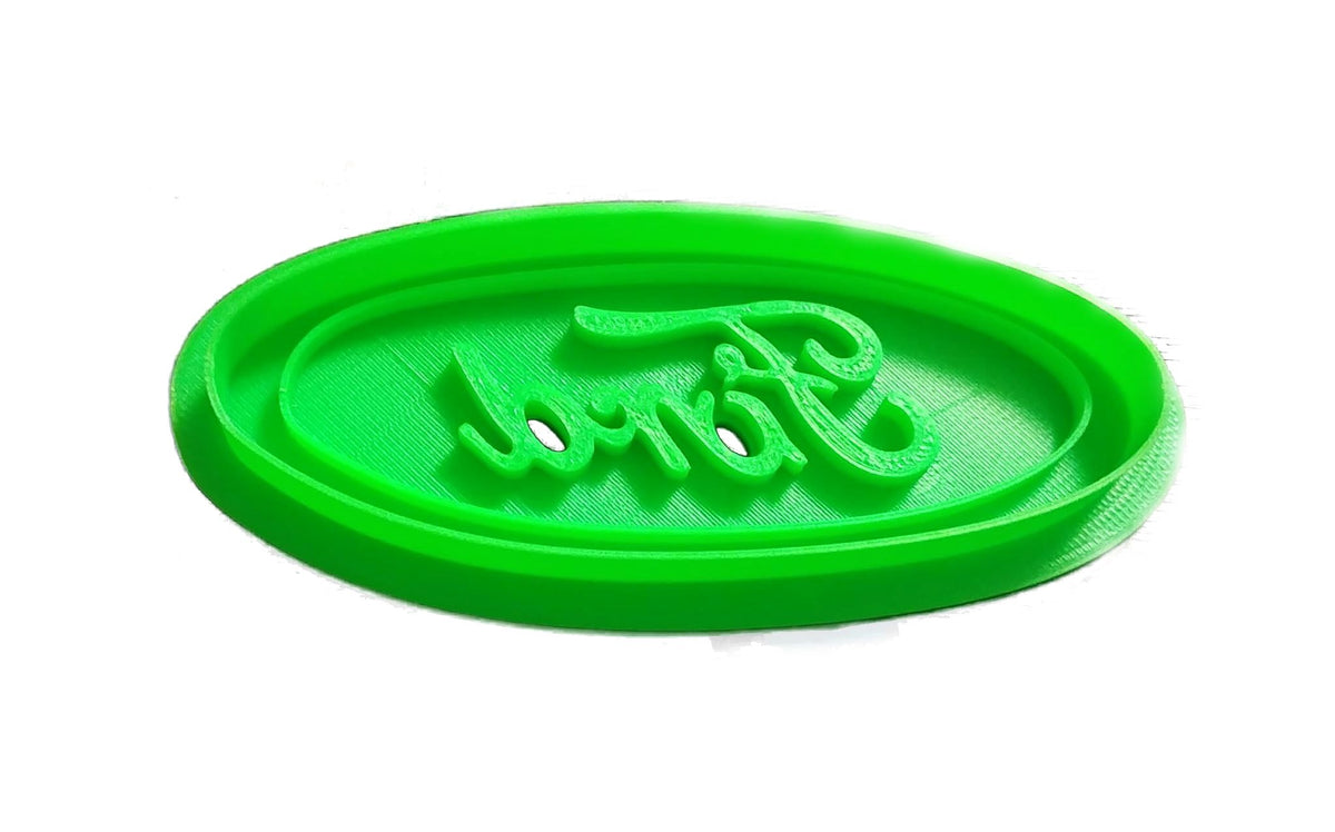 3D Printed Cookie Cutter Inspired by Ford Emblem – Doughboy's Attic
